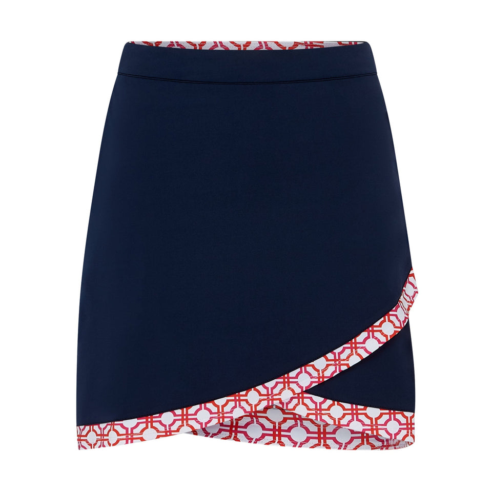 Milly Patterned Scalloped Skort – Swing Out Sister Golf